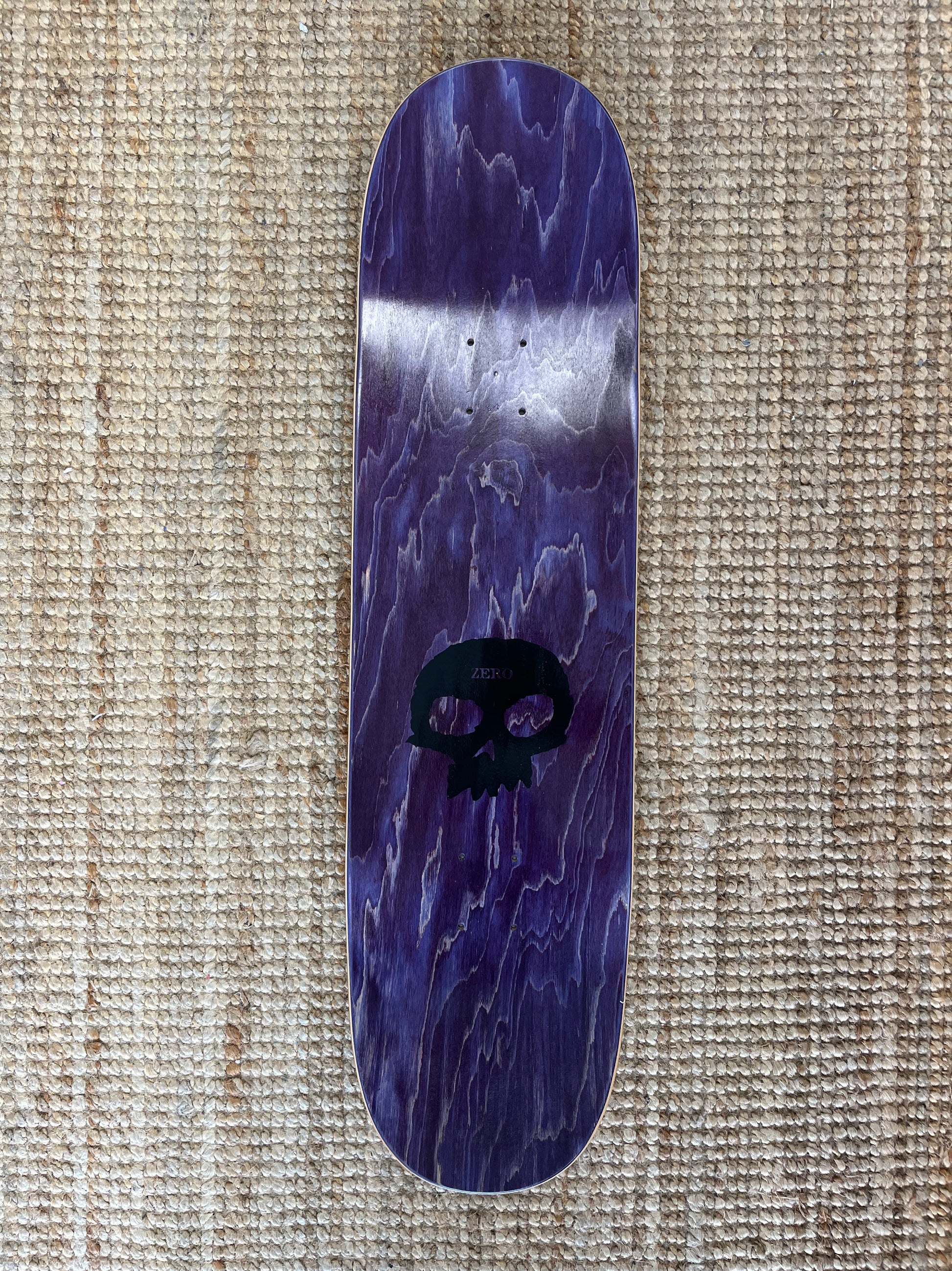 ZERO CURB SHAPE 8.75 Single Skull Wh/Teal – Greater skateshop